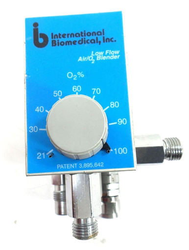International Biomedical Low Flow Air/O2 Blender 10065 - Industrial Lynx