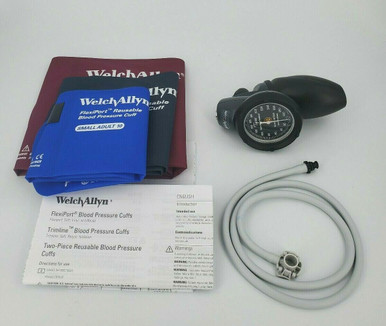 Welch Allyn Ds58 Sphygmomanometer Aneroid Family Practice Kit Cuffs ...