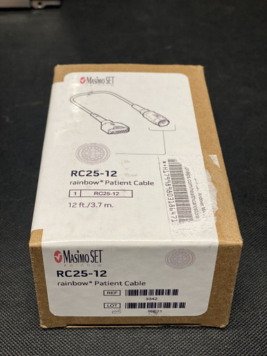 Philips Masimo Set Rainbow Rc2512 Patient Cable Ref 3342 - Industrial Lynx