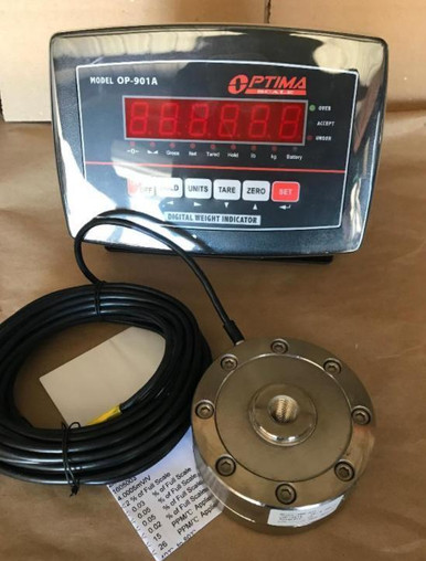 Compression Scale 3000 X 1 Lb With Low Profile Load Cell Indicator ...