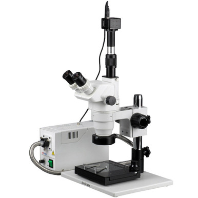 Amscope 2X225X Industrial Inspection Stereo Microscope + 5Mp Camera ...
