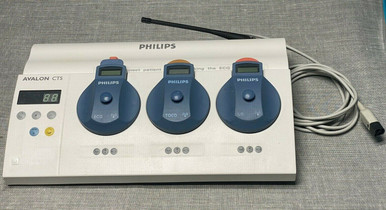 Philips Avalon Cts M2720A Fetal Monitor Base W/ M2725A M2726A & M2727A ...