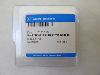 Agilent 5188-5367 Gc Inlet Seal, Gold Plated, With Washer - Industrial Lynx