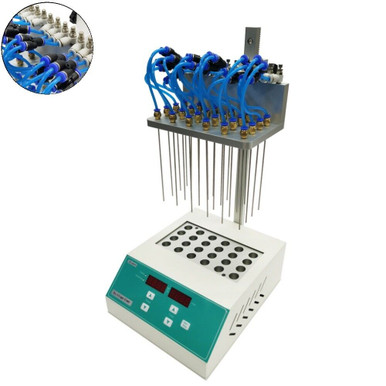 24 Holes Termovap Nitrogen Sample Concentrator Nitrogen Blower ...