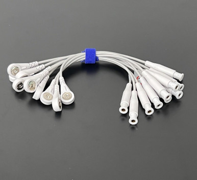 Ekg Compatible Banana To Snap Pigtail Adapters - Industrial Lynx