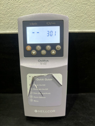 Nellcor Oximax N-65 Pulse Oximeter - Industrial Lynx
