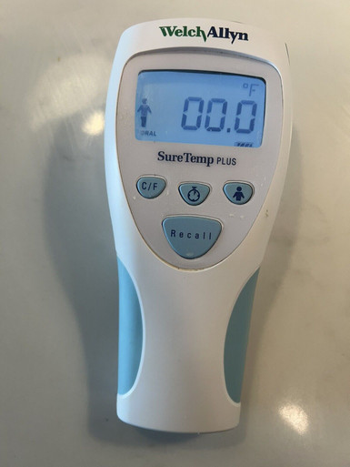 Welch Allyn 01692-200 Suretemp Plus Electronic Thermometer - (No Probe ...
