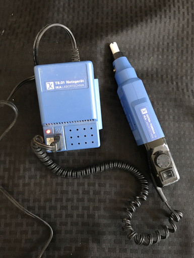 Ika Ultra-Turrax T8 Handheld Variable Speed Disperser Homogenizer 100W ...