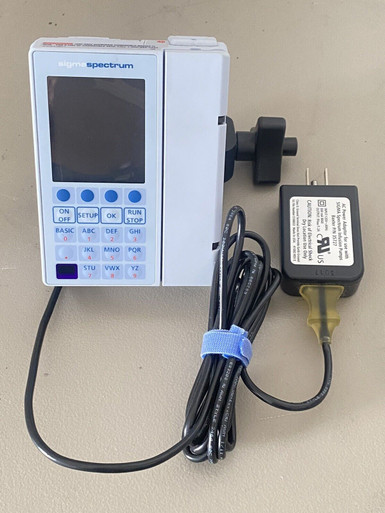 Baxter Sigma Spectrum Infusion System V8 .00.03 With Battery ...