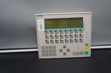 Siemens Simatic Op17-Dp Operator Panel 1D 6Av3 617-1Jc20-0Ax1 L 1980/51 ...