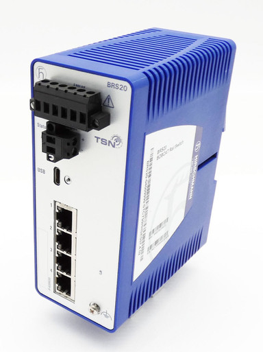 Hirschmann Tsn Brs20 4-Port Bobcat Rail Switch - Industrial Lynx