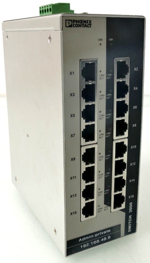 Phoenix Contact 2891058 Industrial Ethernet Switch Fl Switch 3016 ...