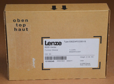 Lenze E82Zafcc001/S 8200 Vector Function Module - Industrial Lynx