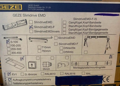 Geze Slimdrive Emd-F Drive, Revolving Door Drive, Automatic Door ...