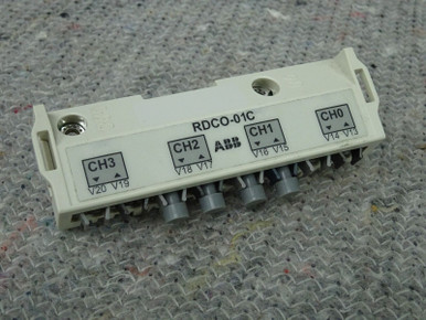 Abb Rdco-01C Rev:C Acs800 Inverter Ddcs Fiber Optic Communication ...