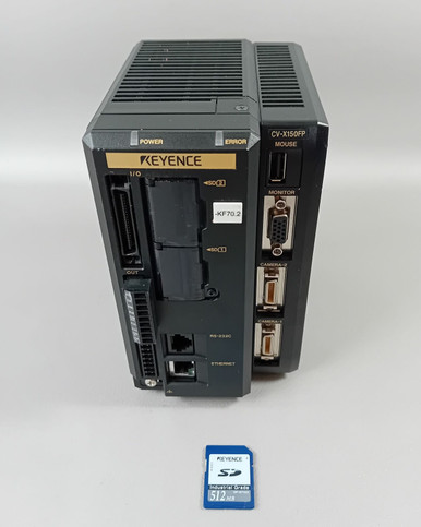 Keyence Cv-X150Fp + Op-87133 Sd Card - Industrial Lynx