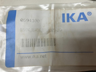 Ika 0594100 Replacement Teflon Bushing S25N-10G Dispersing Element / Tool - Industrial Lynx