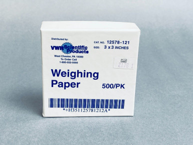 Vwr Weighing Paper 3 X 3 In. 4 Boxes - 2000 Sheets - Industrial Lynx