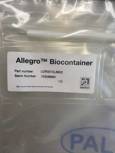 Pall Allegro Biocontainer System 10 L Total Of 4 Systems - Industrial Lynx