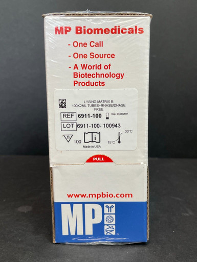 Mp Biomedicals Lysing Matrix B 2 Ml Total Of 100 Tubes - Industrial Lynx