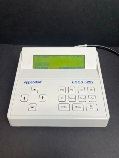 Eppendorf Electronic Dispensing Pipetting System Controller Edos 5222 ...