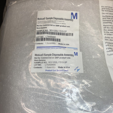 Millipore Mobius Mix Sample Disposable Assembly 1000L Single Use ...