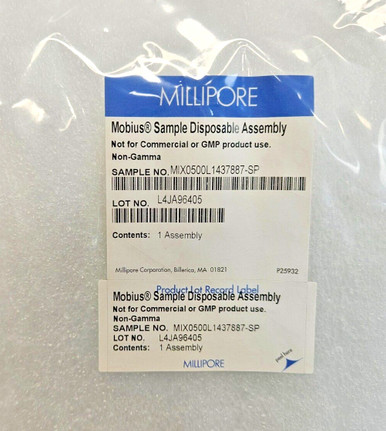 Millipore Mobius Mix Sample Disposable Assembly 500L Single Use ...