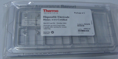 Thermo Scientific Dionex Disposable Electrode Aaa-Certified P/N 063698 ...