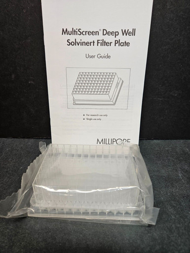 Millipore Filter Microplate 96 Well 0.45 Um Deep Well Solvinert 10 ...