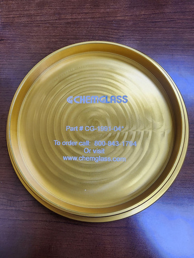 Chemglass Cg-1991-04 48-Position Reaction Block Circular Hot Plate Gold ...