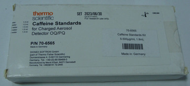 Thermo Scientific Caffeine Standards Kit 5-500Ug/Ml 1.8Ml P/N 70-6565 ...