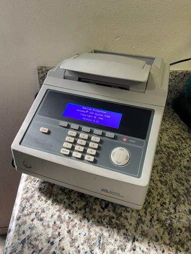 Abi Applied Biosystems 9700 Geneamp Pcr 96-Well Thermal Cycler - Gold ...