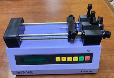 Harvard Model 11 Plus Dual Syringe Pump Ma1 70-2209 With Power Supply ...
