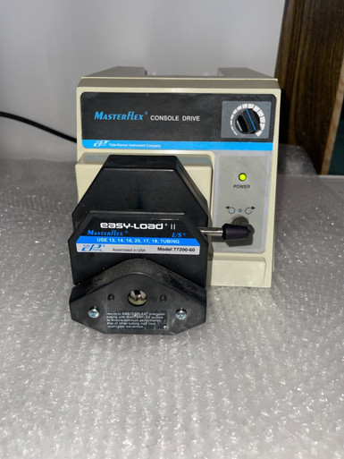 Cole-Parmer Masterflex L/S Console Drive 7520-60 With Easy-Load Ii Pump ...