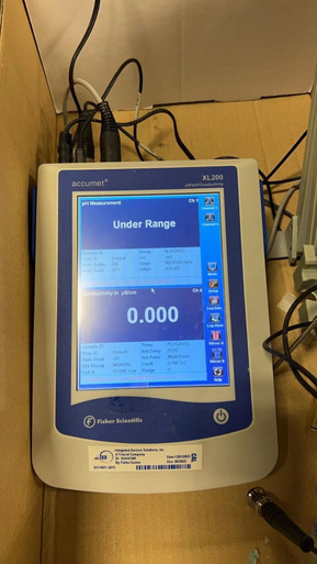Fisher Accumet Xl200 Ph/Conductivity Meter With Temperature Probes ...