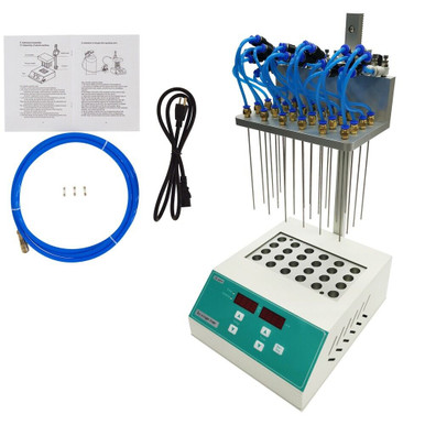 110V 60Hz 24 Holes Dry-Type Termovap Nitrogen Sample Concentrator ...