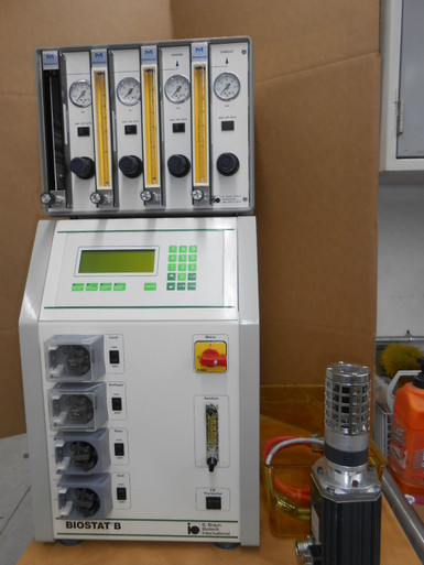 Sartorius/B. Braun Biotech Biostat-B Bench Top Fermentation Control ...
