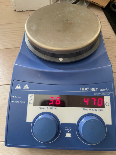 Ika Ret Basic Safety Control Hotplate/ Stirrer Digital Magnetic Hot Plate - Industrial Lynx