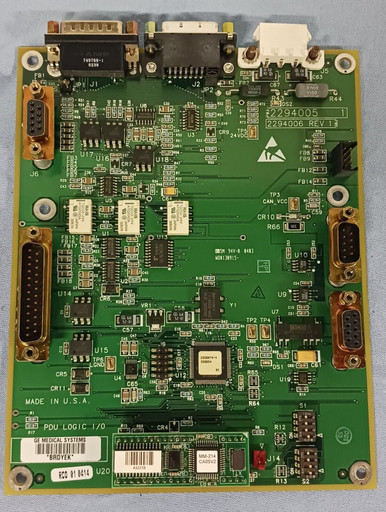 Ge Medical Systems Pdu Logic I/O Pcb Circuit Board 2294006 Rev 1 ...