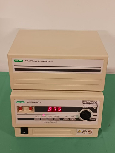 Bio-Rad Gene Pulser Ii Electroporation Machine W/ Capacitance Extender ...