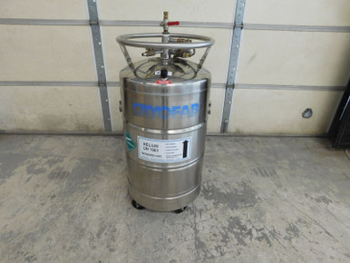 Cryofab Model Cmsh-30 Liquid Nitrogen Dewar - Industrial Lynx