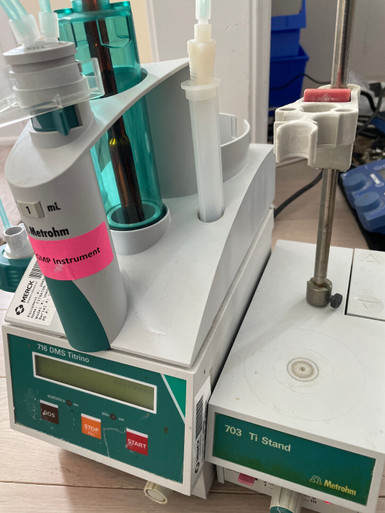Metrohm 716 Dms Titrino With 703 Ti Stand 1 Ml Dosing Unit - Industrial ...