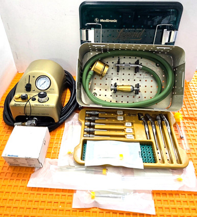 Medtronic Midas Rex Legend Pneumatic V02 Set With Foot Switch & 10 ...