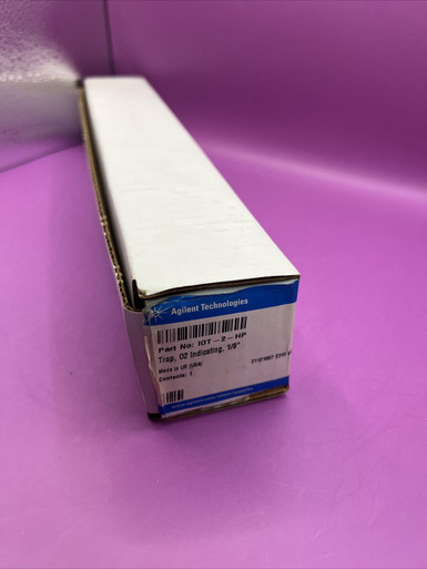 Agilent Technologies Iot-2-Hp Trap O2 Indicator 1/8 In - Industrial Lynx