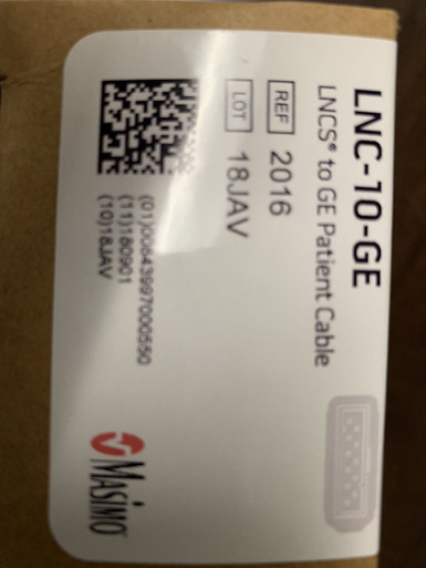 Masimo Spo2 Ge Cable. - Industrial Lynx