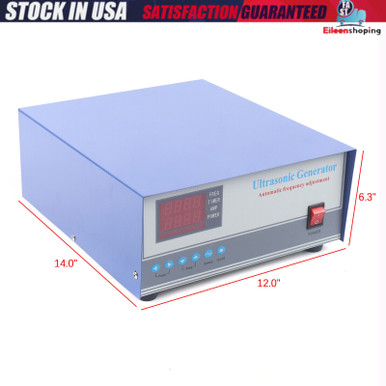 1200W Ultrasonic Generator Transducer Adjustable Driver Digital Display ...