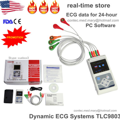 Ecg Holter 3 Channel Recorder Analyzer With Pc Software - Industrial Lynx