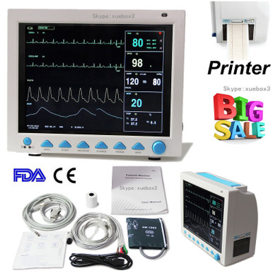 Ce& Cms8000 Vital Signs Icu Ccu Patient Monitor,With Printer ,7 ...