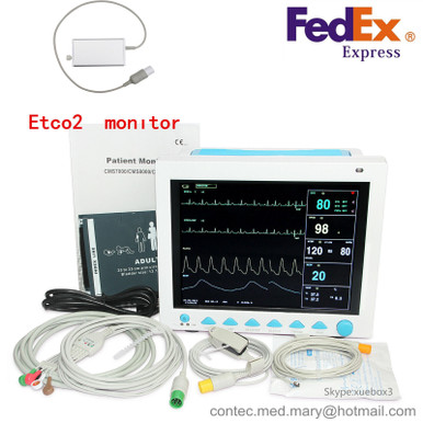 Etco2 Capnography Monitor Vital Signs Monitor Patient Monitor ...