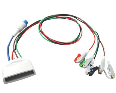 Philips Mx40 Telemetry Compatible Ecg 5 Lead Grabber W/ Spo2 ...